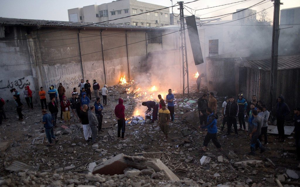 Israel Launches Strikes on Gaza Strip Following Truce Talks Amid Rising ...